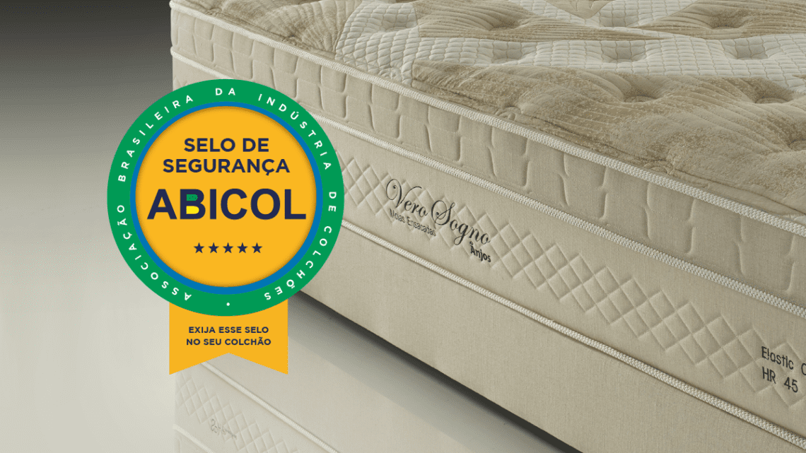 Anjos Colchões e Sofás é certificada pelo selo da Abicol